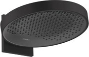 Hansgrohe Rainfinity, hlavová sprcha 360 1jet s připojením na zeď, matná černá, HAN-26230670