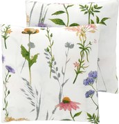 Livarno® Potah na polštář, 50 x 60 cm, 2 kusy (květiny)