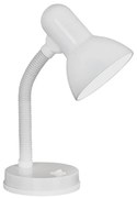 EGLO 9229 - Stolní lampa BASIC 1xE27/40W bílá