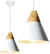 Toolight Závěsná stropní lampa Scandi A White