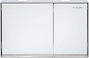 Geberit Omega60 ovládací tlačítko sklo bílá 115.081.SI.1