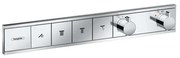 Hansgrohe RainSelect - Baterie pod omítku pro 4 spotřebiče, chrom 15382000