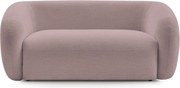 Růžová žinylková pohovka 160 cm Celine – Bobochic Paris