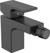 Hansgrohe Vernis Shape, bidetová baterie stojánková s odtokovou garniturou, černá matná, HAN-71211670