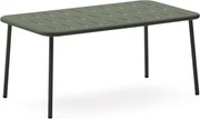 Ocelový zahradní konferenční stolek 50x90 cm Zivia – Kave Home