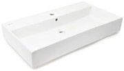 Umyvadlo SAT Infinitio 80,5x46,5 cm otvor pro baterii uprostřed SATINF8046