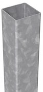 Plotový pozinkovaný sloupek 40 x 40 mm - délka 2 m ✔ Malé držáky plotových polí 4 ks