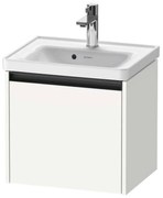 Duravit Ketho.2 - Umyvadlová skříňka 44x48x38 cm, 1 zásuvka, matná bílá K25080018180000