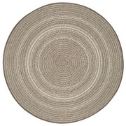 Béžový venkovní koberec Universal Silvana Rutto, ⌀ 120 cm