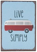 Magnet Live simply - 5*7* cm