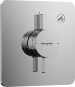 Hansgrohe DuoTurn Q, baterie pod omítku pro 1 spotřebič, chromová, HAN-75614000