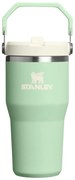Šalvějově zelená termoska z nerezové oceli 600 ml IceFlow™ Flip Straw 2.0 Tumbler Pistachio – Stanley