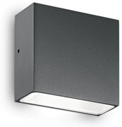 venkovní nástěnné svítidlo ideal lux tetris-1 ap1 113753 1x15w g9 - antracit