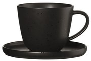 Šálek s podšálkem Asa Selection COPPA KURO 250 ml| černá