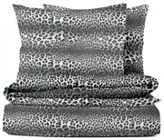 Ervi bavlněné povlečení - Leopard šedý