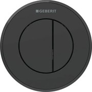 Geberit oddálené ovládání Geberit typ 10, pneumatické, E2C,matná černá 116.055.16.1