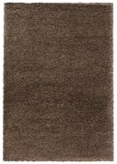 Tmavě hnědý koberec 80x150 cm Fluffy – Ayyildiz Carpets