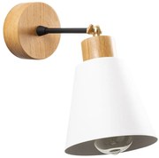 Nástěnné svítidlo v bílo-přírodní barvě Manavgat – Opviq lights