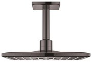 Grohe Rainshower SmartActive Cube - Hlavová sprcha 310, sprchové rameno 14 cm, 2 proudy, Hard Graphite 26481A00