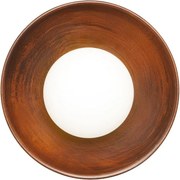 Hnědé nástěnné svítidlo ø 24 cm Elsa – Opviq lights