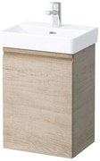 Laufen Pro S - Umyvadlová skříňka s dvířky, 42x32x58 cm, panty vlevo, světlý dub H4833010964791