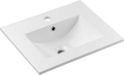 Comad Nábytkové keramické umyvadlo UM-2050RB DANCE 50, 52x40 cm, bílá lesklá