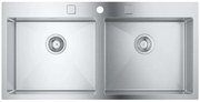 Grohe - Dřez K800, 102x51 cm, kartáčovaná nerez 31585SD1