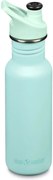 Nerezová lahev Klean Kanteen Classic Narrow 18oz (w/Sport Cap) - Pastel Turquoise 532 ml