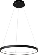 Toolight Toolight, LED závěsné osvětlení 80cm LHJ012-CP, černá matná, OSW-50045