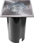IMPR 730475 Deko-Light zemní svítidlo Aton hranaté 220V GU10 7W stříbrné - DEKOLIGHT