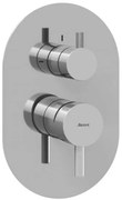 Ravak Espirit - Baterie pod omítku, pro 2 spotřebiče, chrom X070208