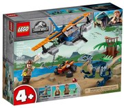 Lego stavebnice lego jurassic world 75942 velociraptor: záchranná mise s dvouplošníkem