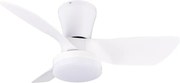 Bílé LED stropní svítidlo Randers – Reality