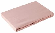 Saténové prostěradlo 220x210 Nova powder pink bez gumy Eurofirany