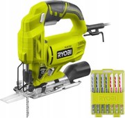 Ryobi Elektrická přímočará pila RJS720G 500W sada pilových listů 10 Ks
