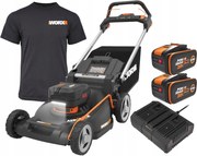 Worx Akumulátorová Sekačka 51 cm WG760 2 x Aku Pohon