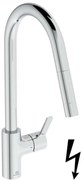 Ideal Standard Gusto - Dřezová baterie s výsuvnou koncovkou, chrom BD415AA