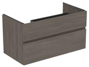 Ideal Standard Finesse - Umyvadlová skříňka 100x51x55 cm, 2 zásuvky, Dark Elm E3445UR