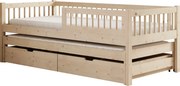 ADRK Furniture Dětská postel Orio s matrací CH-ORI-P-200-M