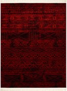 Dywany Łuszczów, Kusový koberec Orient 4722 vínový, 100x200, červená, kancelář