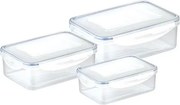 TESCOMA Dóza FRESHBOX 3 ks, 0,2 - 0,5 - 1,0 l, obdélníková