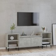 TV skříňka betonově šedá 160x35x55 cm kompozitní dřevo