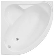 Polimat Akrylátová symetrická vana Standard 120x120 (130x130) S Barva: Bílá, Rozměry (cm): 130x130