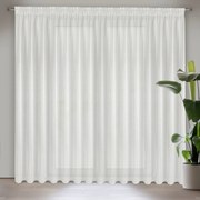 ZÁCLONA NA PÁSCE SIBEL 300 CM X 250 CM CM BÍLÁ