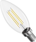 Emos LED žárovka Filament svíčka, E14, 3,4W (40W), 470lm, 2700K