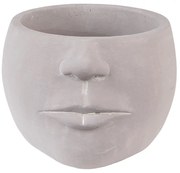 Květináč Šedý 17x15x10 cm – 17x15x10 cm
