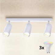 Brilagi - LED Stmívatelné bodové svítidlo SELE 3xGU10/6W/230V bílá