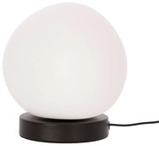 Černo-bílá stolní lampa (výška 19 cm) Stones – Candellux Lighting