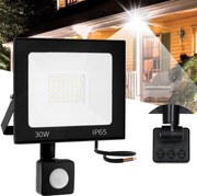 Toolight Toolight, LED panel se snímačem pohybu 13x10,5cm, 30W, 2700lm, 4000K, RSL007-30NS, OSW-10213