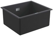 Grohe Dřezy - Kompozitní dřez K700 s odtokem, 46x41 cm, granitová černá 31653AP0